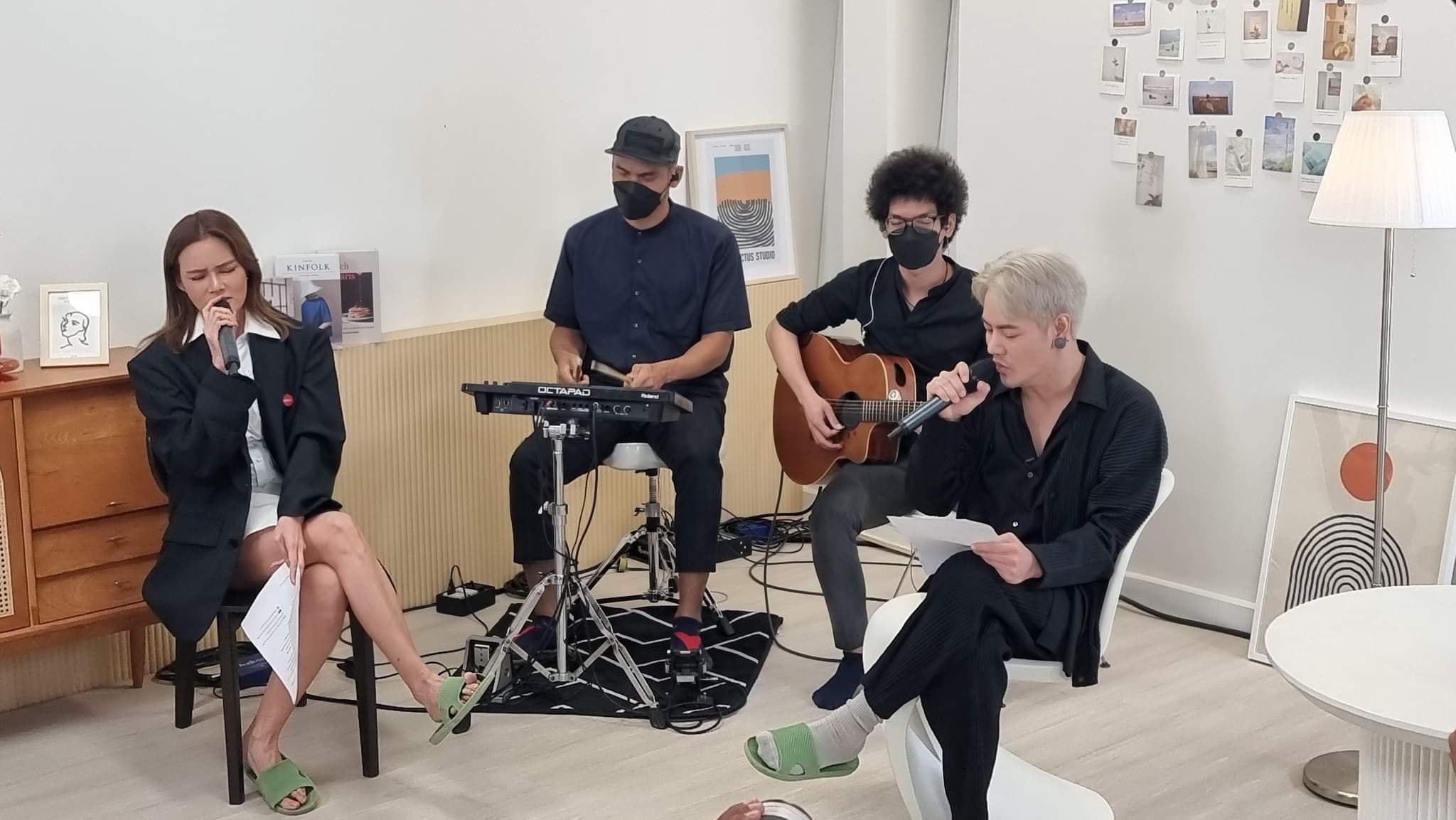 งานถ่ายรายการ @Cactus studio - SABAI BAND